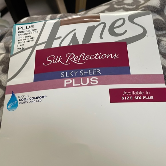 Hanes | Other | Control Top Enhanced Toe Pantyhose | Poshmark